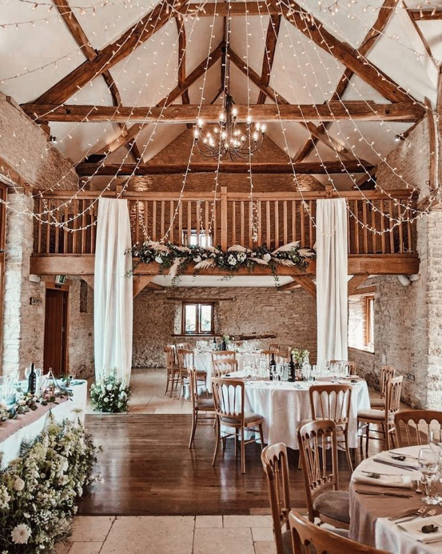 Wedding Venue in Tetbury, Kingscote Barn | UKbride