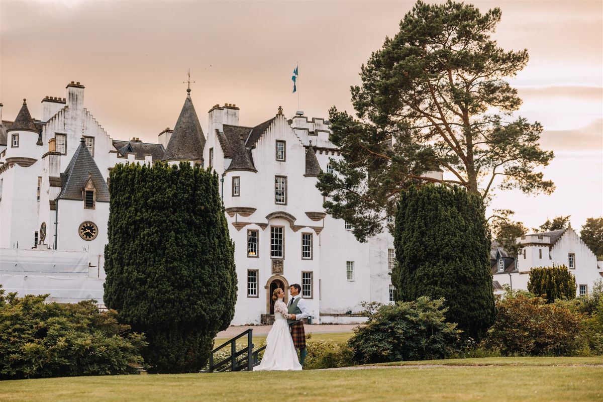 Wedding Venue in Pitlochry, Blair Castle & Gardens | UKbride