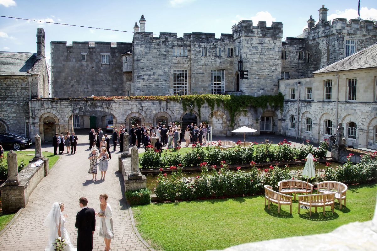Wedding Venue in Tadcaster, Hazlewood Castle | UKbride