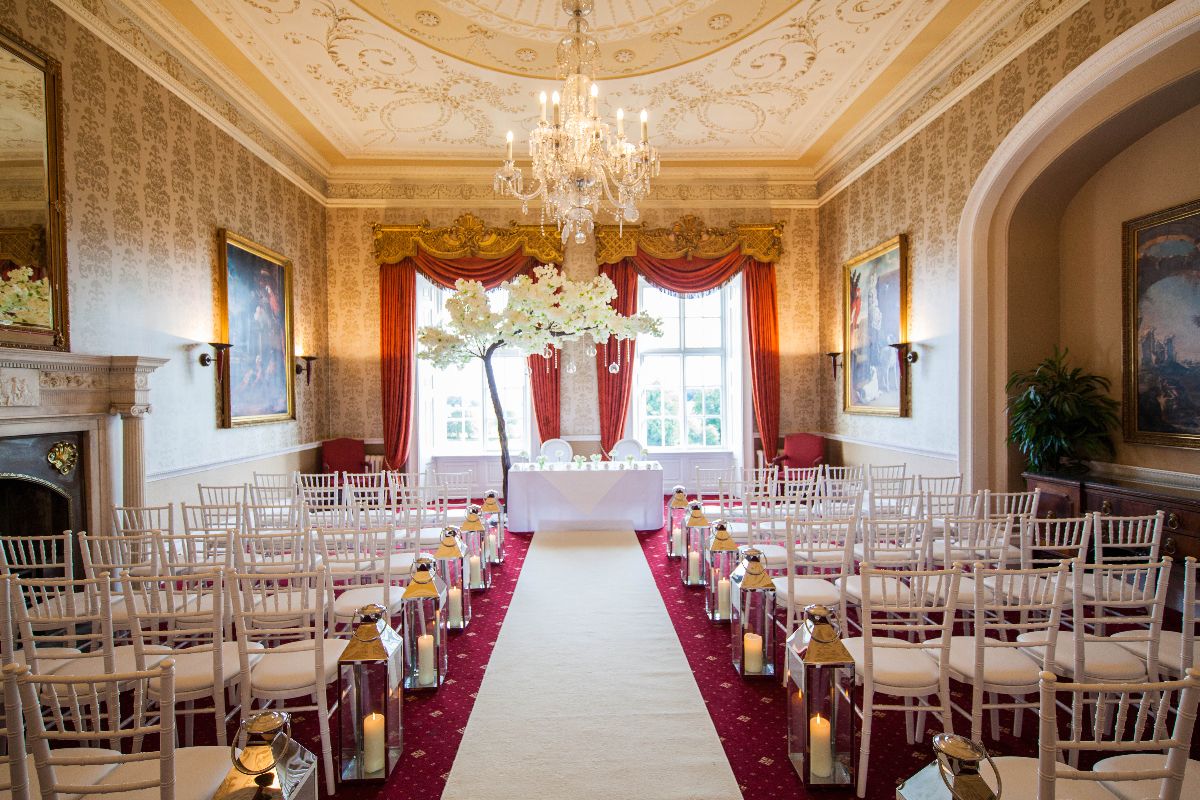 Wedding Venue in Tadcaster, Hazlewood Castle | UKbride