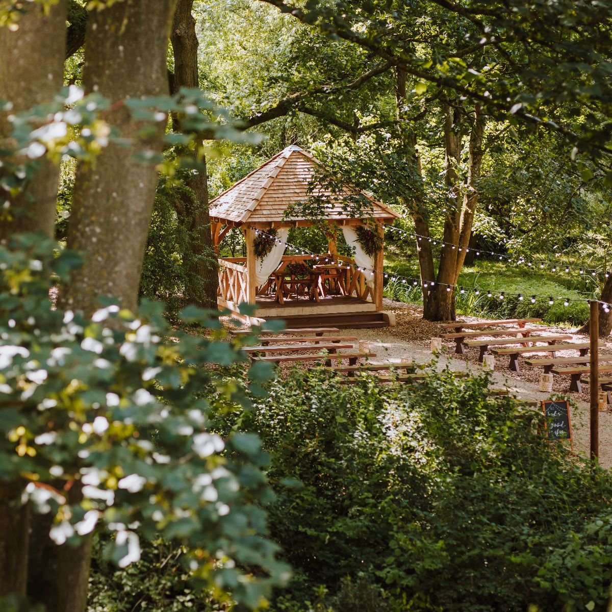 Wedding Venue in Lutterworth, The Woodland at Hothorpe Hall | UKbride